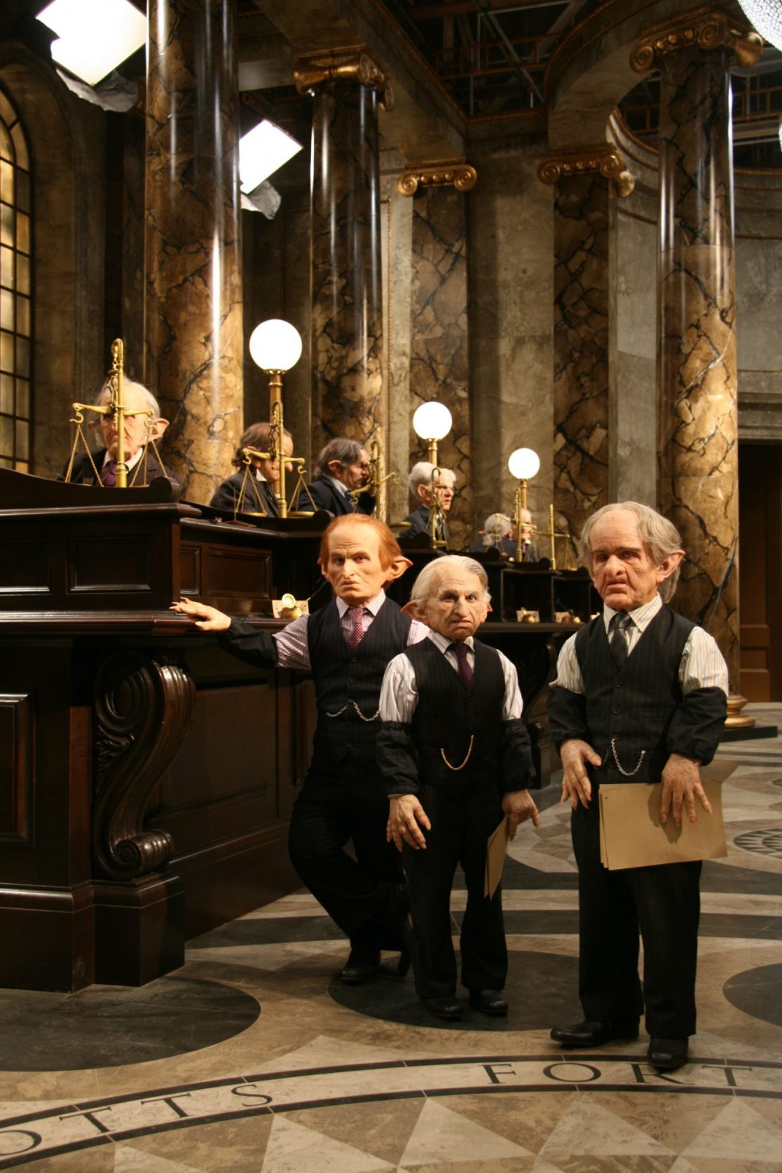 Gringotts goblin bank staff - Sarita Allison
